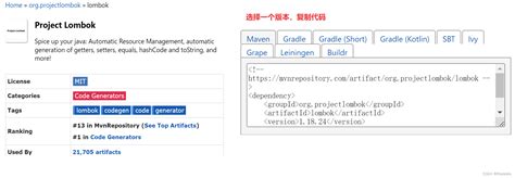 lombok工具包的安装和使用 maven lombok csdn博客