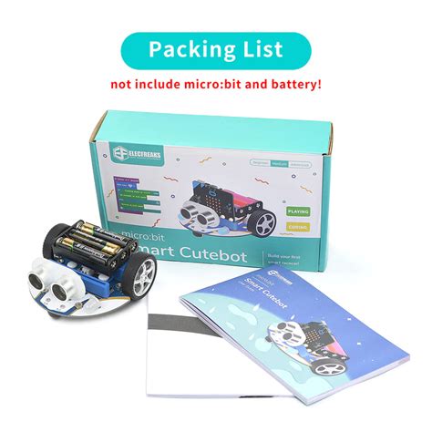 Elecfreaks Microbit Robot Smart Cutebot Kit Without Microbit Board