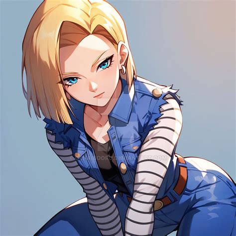 Genai Cute Android18 By Genaibooru On Deviantart