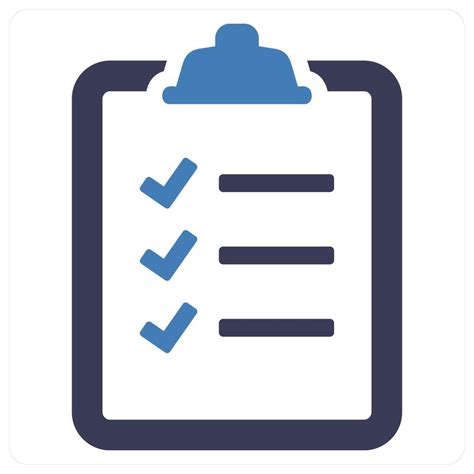 Checklist And Approve Icon Concept Vector Art At Vecteezy