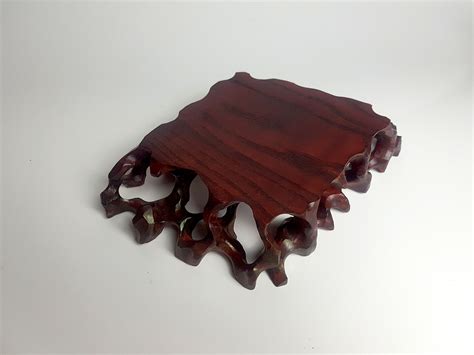 Bonsai Hardwood Table Stand For Shohin Tree Rootstands