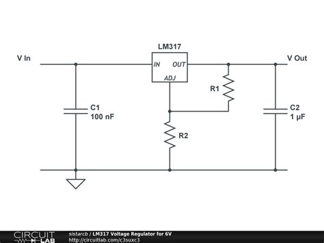 lm317 voltage regulator circuit diagram circuit diagram