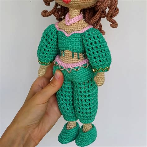 Astrid Crochet Doll Pattern With Extra Clothes Amigurumi Etsy