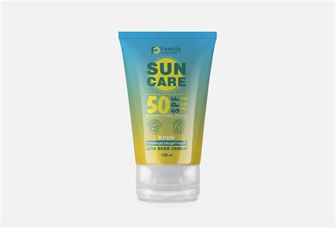Familycosmetics Крем солнцезащитный SPF 50+ Для всей семьи 130 мл ...