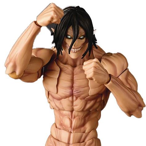 Attack On Titan Eren Yeager Titan Revoltech Amazing Yamaguchi Action Figure