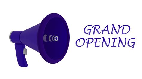 그랜드 오프닝 배너 템플릿입니다 소셜 네트워크 벡터 일러스트레이션을 위한 광고 디자인 소매 홍보 및 발표를 위한 템플릿입니다