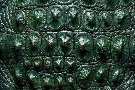 Beautiful Texture Crocodile Skin For Design Natural Abstract Background
