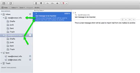 how to transfer emails to cpanel mail account using macmail email