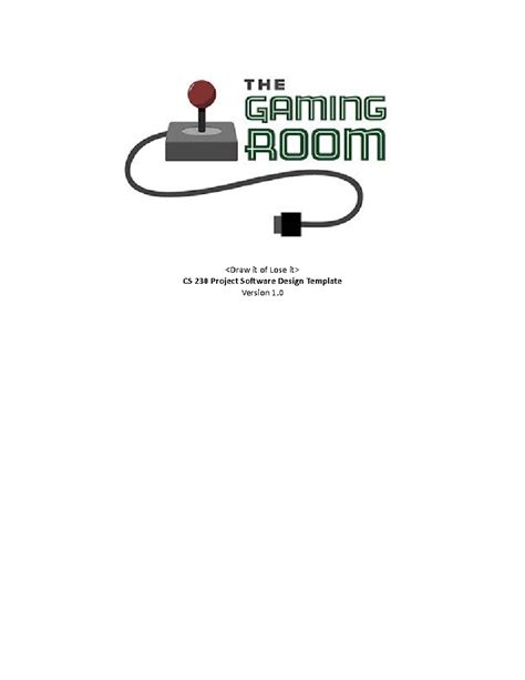 Cs 230 Project Software Design Template Project 2 Cs 230 Project