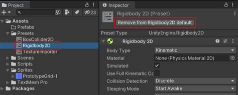 Como Usar O Preset Manager Na Unity Rock Programação E Games