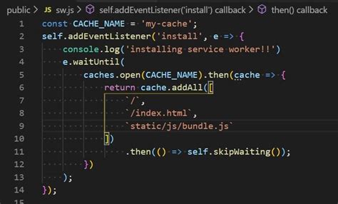 Implementation Of Service Worker Using Reactjs Application To Build Pwa By Folayan Yemi Medium