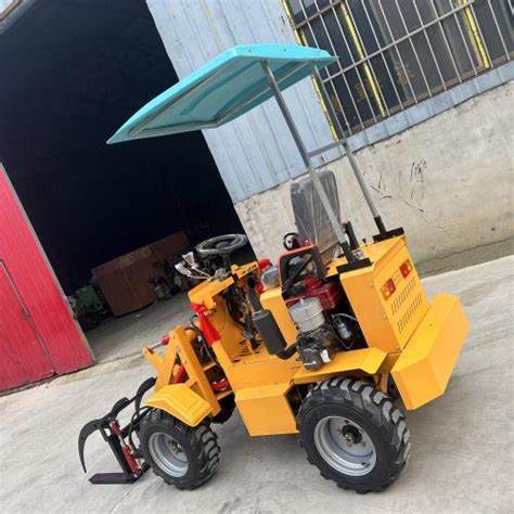Wheel Loaders Loading Weight 400kg Small Diesel High Quality Wheel