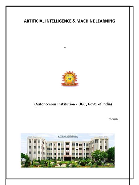 Ai And Ml Lab Manual 2023 2024 Pdf