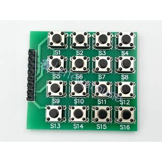 Push Button Keypad Module 4x4 Matrix Shopee Malaysia
