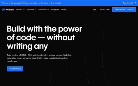 Webflow：低代码网站应用开发服务平台 站长工具网