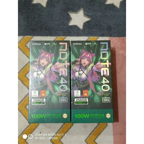 Jual Infinix Note Pro Plus G Gb Amoled Hz Curve Mp Ois Watt