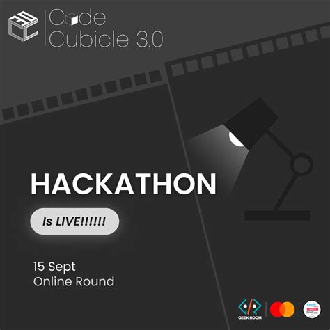Code Cubicle On Linkedin Hackathon Is Live 👾 All The Best To All The Teams Get Ready For An