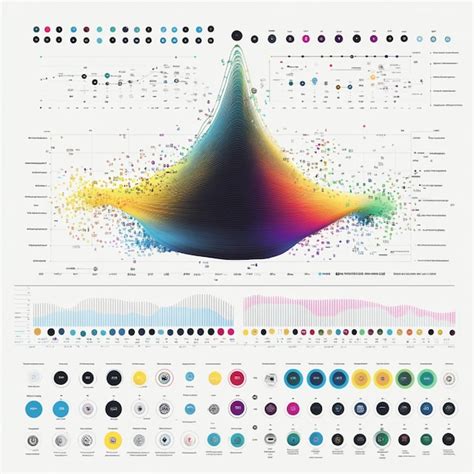 Data Distribution Infographic With Frequency Analysis Premium Ai