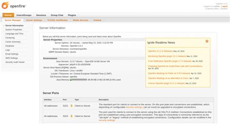 Install Openfire Xmpp Chat Server On Ubuntu 2004 Computingforgeeks