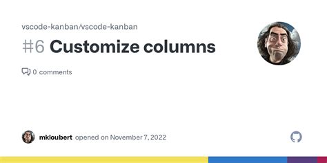 customize columns · issue 6 · vscode kanban vscode kanban · github