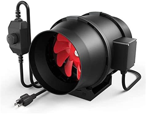 Ipower Variable Fan Speed Controller Adjuster Cordless For Duct Inline Exhaust Vent