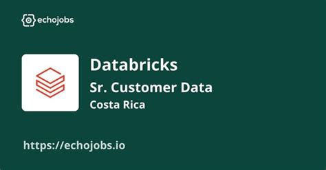Databricks Is Hiring Sr Customer Data And Cloud Engineer Costa Rica