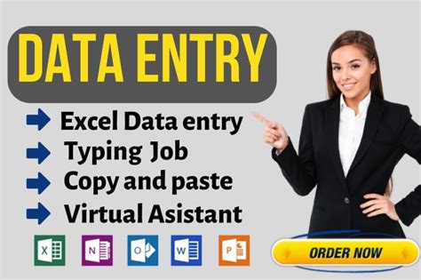 Fast Excel Data Entry Typing Copy Paste Virtual Assistant By Jobaed Fiverr
