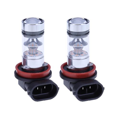 2шт 100Вт противотуманные фары H8/H11 20SMD 100Вт светодиодные ...