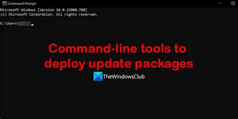 Command Line Switches To Deploy Microsoft Software Update Packages