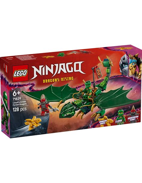 Lego Lego Ninjago Lloyds Green Forest Dragon 71829 David Jones