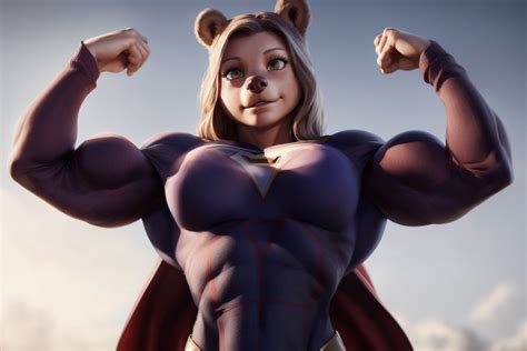 Rule 34 Ai Generated Biceps Flexing Flexing Bicep Furry Furry Only