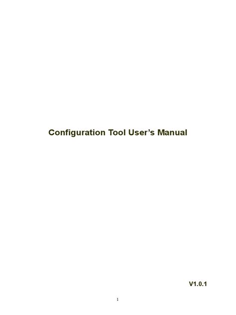 Psn Configuration Tool Users Manual V101 Pdf