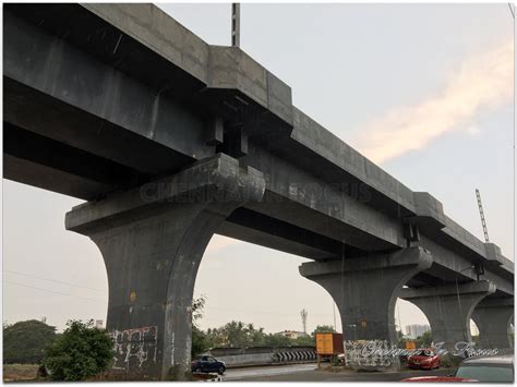 mrts bridge velachery city life
