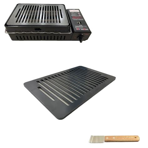 Iwatani Burner And Robata Grill Plate Various Fits Black Iron Plate 6mm