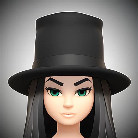 Roblox Avatar Black And Hat Arthub Ai
