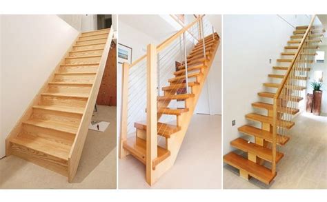 Types Of Staircase Stringer Cut Closed Mono