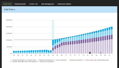 Cash Flow Chart Razorplan User Guide