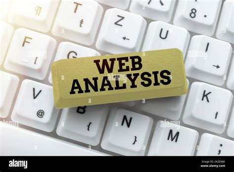 Writing Displaying Text Web Analysis Business Concept Web Analysis