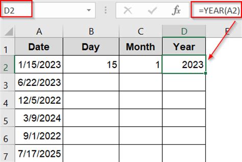How To Separate Date In Excel Using Formula 3 Suitable Methods Excel Insider