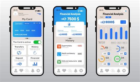 Ensemble D Interface Utilisateur D Interface Utilisateur Et D Interface Graphique Des