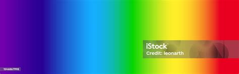 스펙트럼 배경 인간의 눈에 보이는 전자기 스펙트럼의 가시 광선 영역 전자기 방사선 낮음 높음 스펙트럼에 대한 스톡 벡터 아트 및