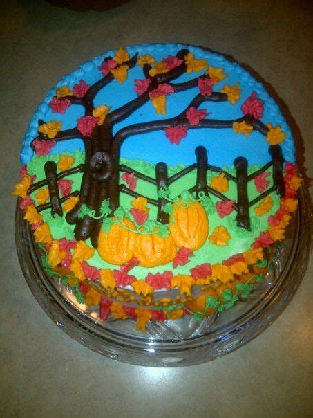 October Birthday Cakes