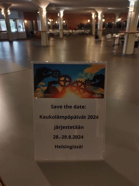 Lauri Rantala On Linkedin Oli Hienoa Osallistua Kaukolämpöpäiville