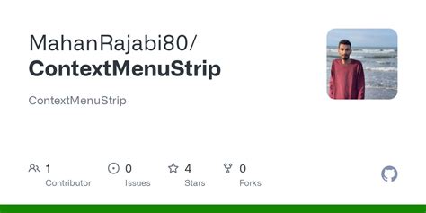 Github Mahanrajabi80contextmenustrip Contextmenustrip