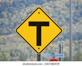 T Intersection Sign Australia
