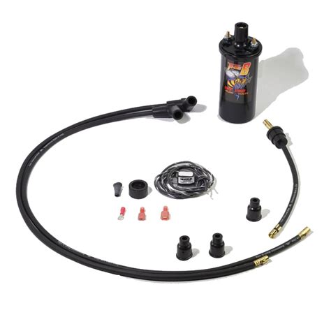 12 Volt Positive Ground John Deere 70 Gas Electronic Ignition Coil And Wire Set Kit The