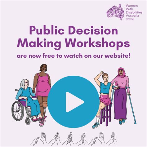 Public Decision Making Workshops Women With Disabilities Australia Wwda