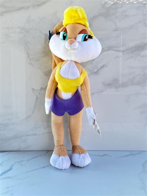 Vintage 1997 Space Jam Lola Bunny Plush Doll Bugs Bunny Girlfriend Tags