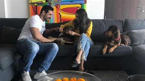 Birthday Boy John Abraham For The First Time Shares Pictures With His