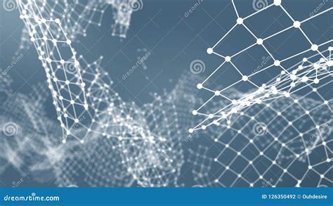 Broken Network Connection Visualisation Stock Photo Image Of Business Concept